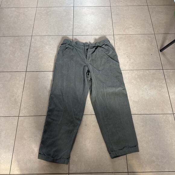 Unbranded | Pants | Vintage Structure Unisex Pleated Loose Fit Cotton ...